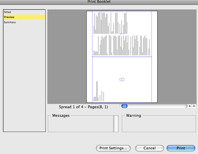 How to Print a Booklet from InDesign | MCAD Intranet